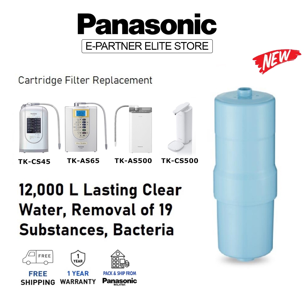 Panasonic Micro Filtration Water Filter Cartridge Replacement FOR TK-AS500 / TK-AS65 / TK-CS500 ...