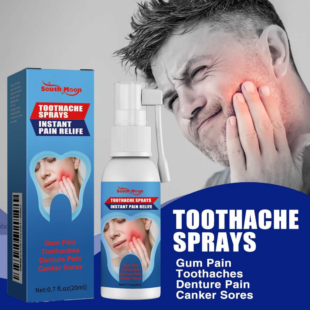 original ubat sakit gigi berlubang toothache spray herbal analgesic ...