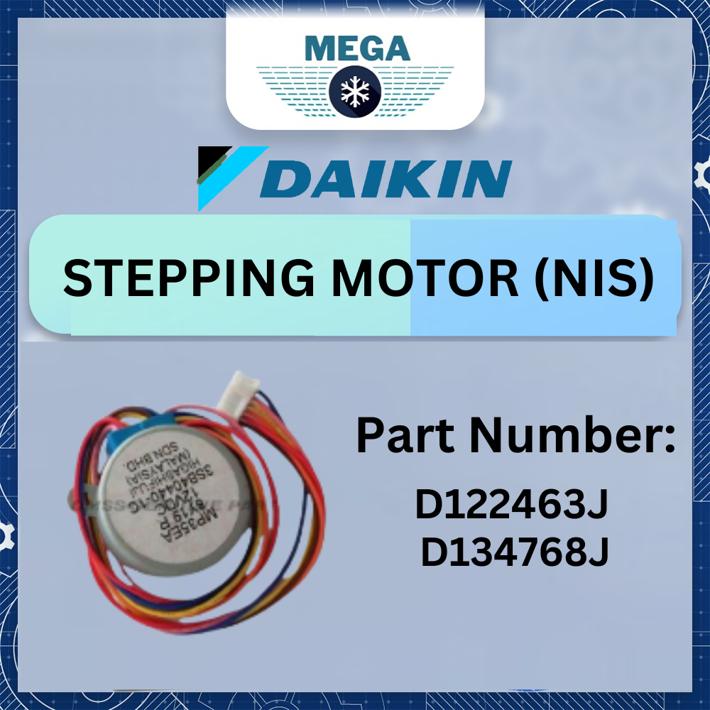DAIKIN STEPPING MOTOR (NIS) Part Number: D122463J/D134768J | Shopee ...