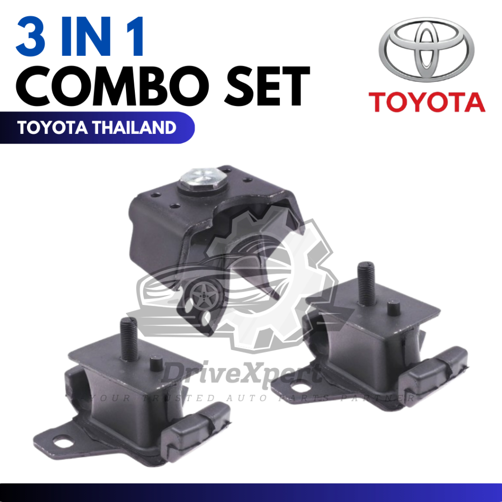 [3 IN 1] Toyota Thailand Engine Mounting - Toyota Innova 2.0L TGN40 ...