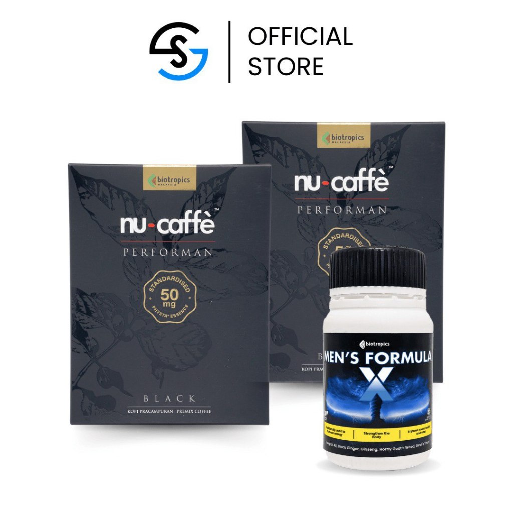 Men's Formula X (1 Unit) + Nu Caffe Black (2 Unit) | Shopee Malaysia