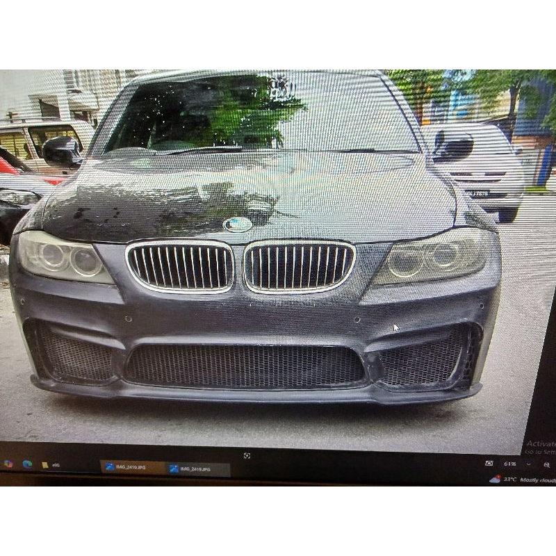 Bmw E90 M4 front bumper bodykit | Shopee Malaysia