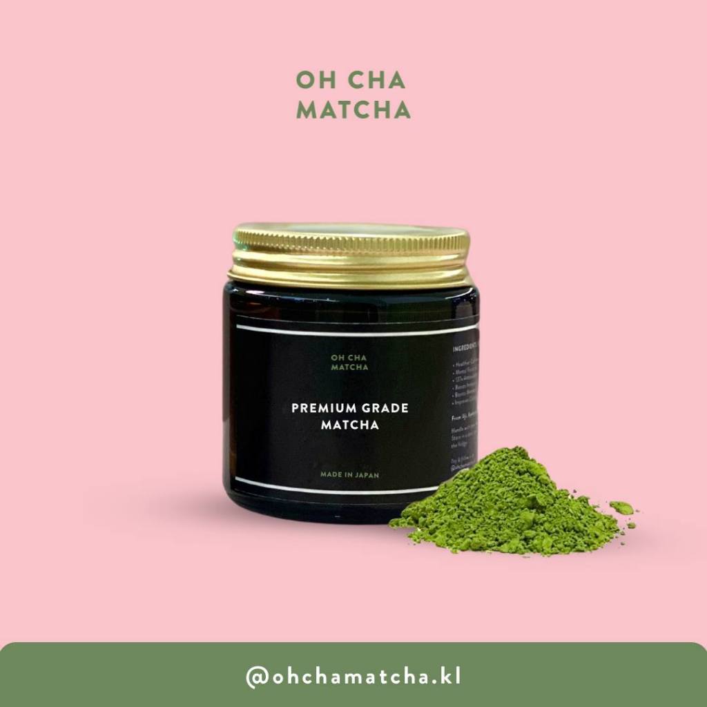 [Oh Cha Matcha] 30g/60g Premium & Ceremonial Grade Matcha / Green Tea ...