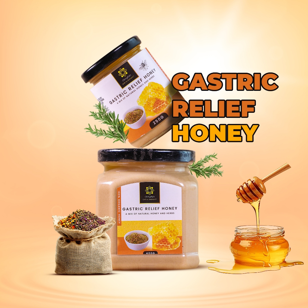 Dar Al Barakat Gastric Relief Honey ( Honey & Herbs ) | Shopee Malaysia