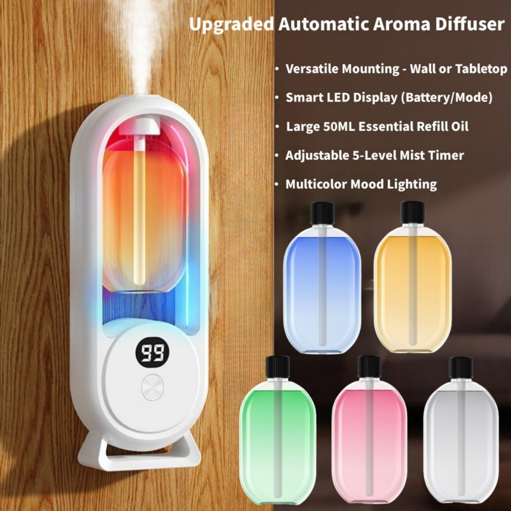 Automatic Aroma Diffuser Air Freshener,Essential Oil Diffuser ...