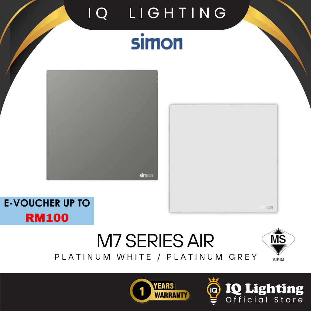 🔥NEW🔥 SIMON[European Brand] M7 Series AIR White & Grey Switch ...