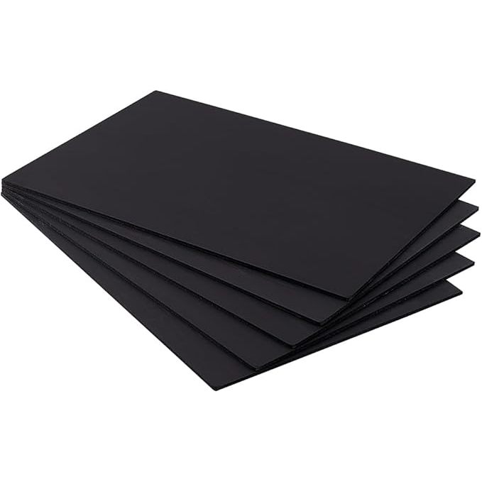 [WESTSTAR] A4, A3 BLACK PVC Modelling board for Architectural Model ...