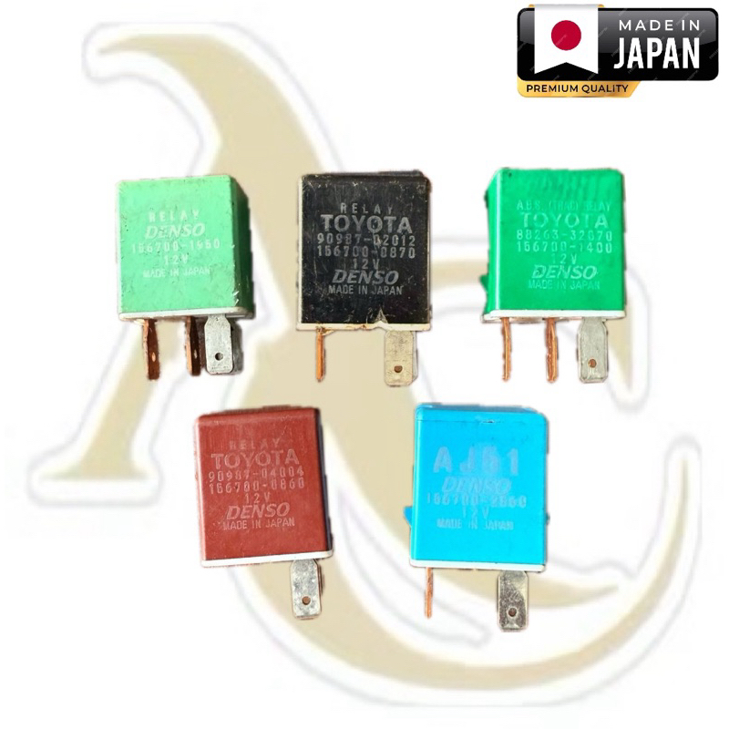 Toyota Denso Relay 4Pin/5Pin Original Used Japan | Shopee Malaysia