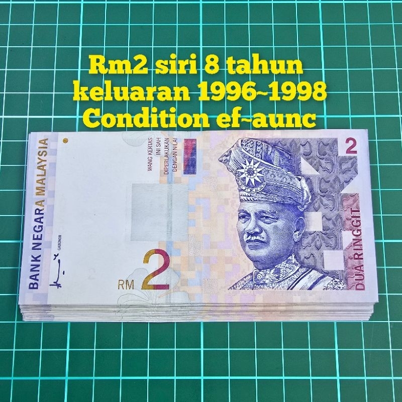 (A76) Rm2 siri 8 duit kertas lama duit lama barang lama barang antik ...