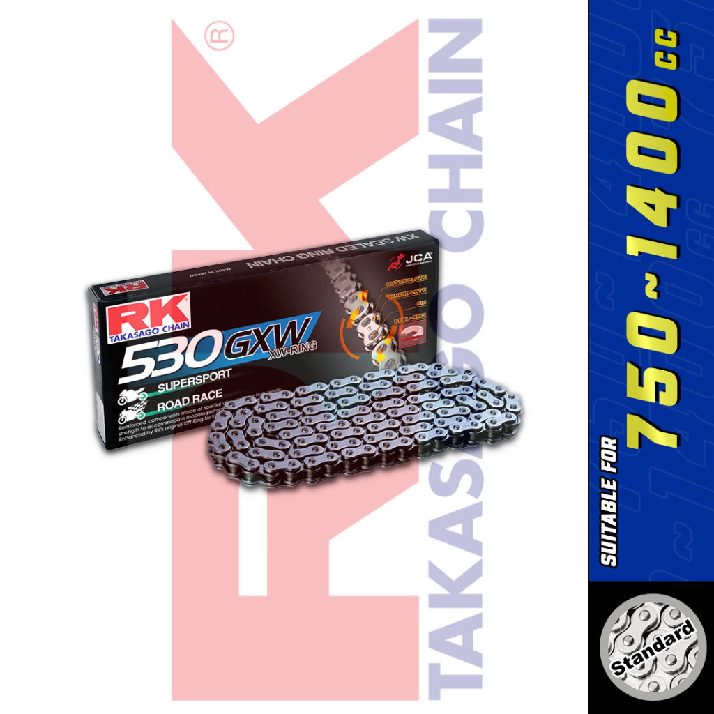 RK Takasago Chain 530GXW 120L | Shopee Malaysia