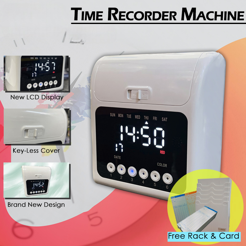 Time Recorder | Punch Card Machine | Time Attendance Machine | Mesin ...