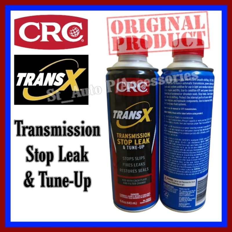 CRC TRANS X Transmission Treatment Stop Leak & Tune Up Conditions Seals ...