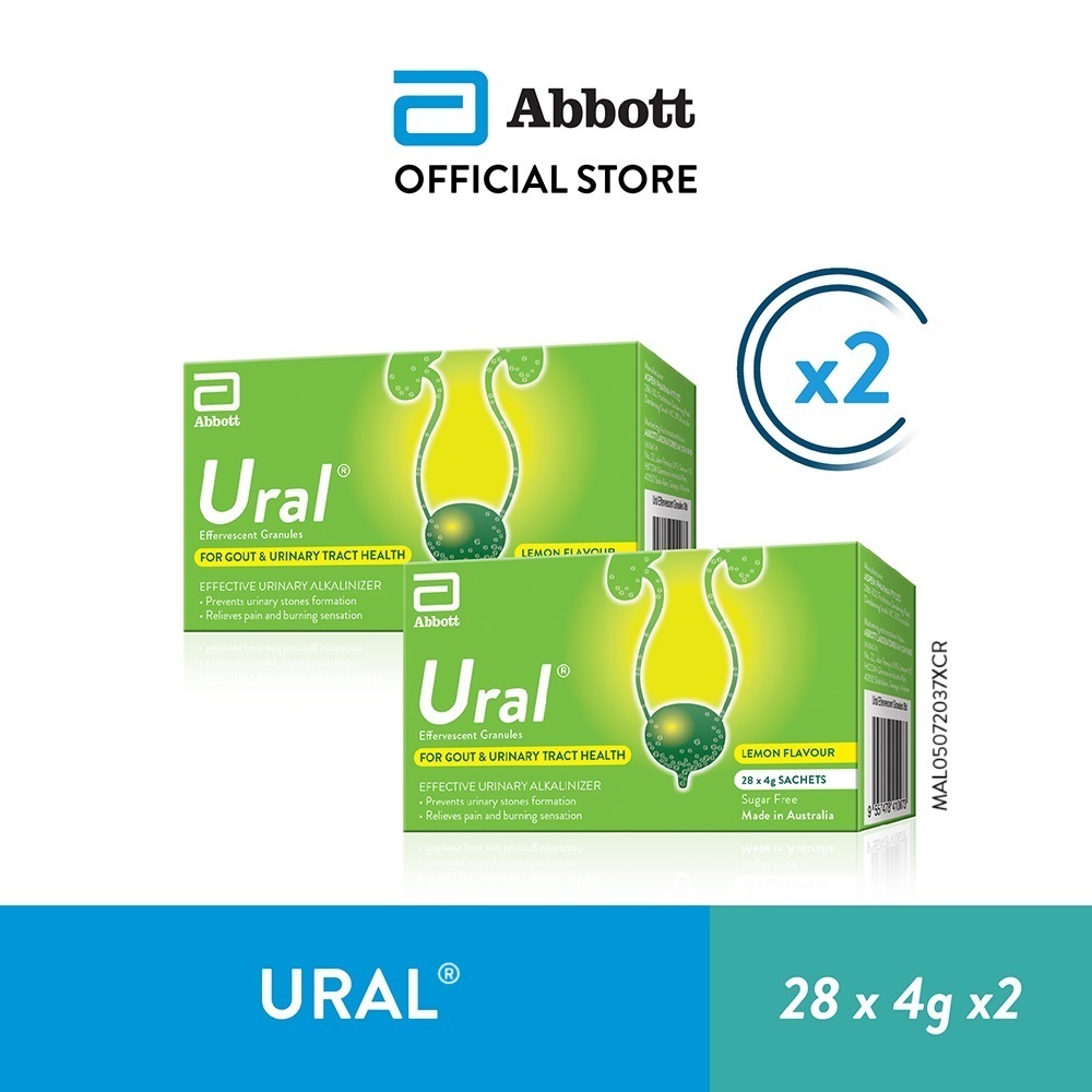 Abbott Ural Effervescent (4g x 28's x 2) | Shopee Malaysia