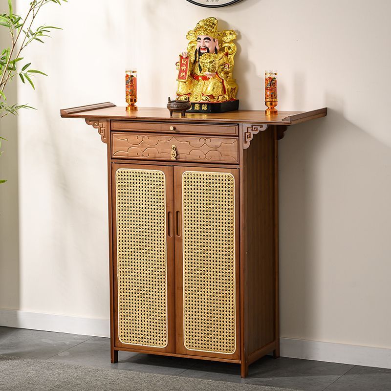 New Chinese style altar table God of wealth offering cabinet entrance ...