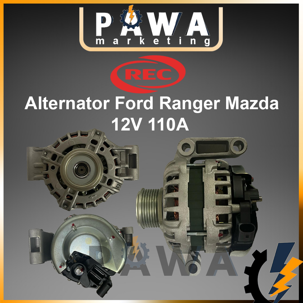 REC 100% Authentic Alternator Ford Ranger T6 Mazda BT50 110A 12V AL ...