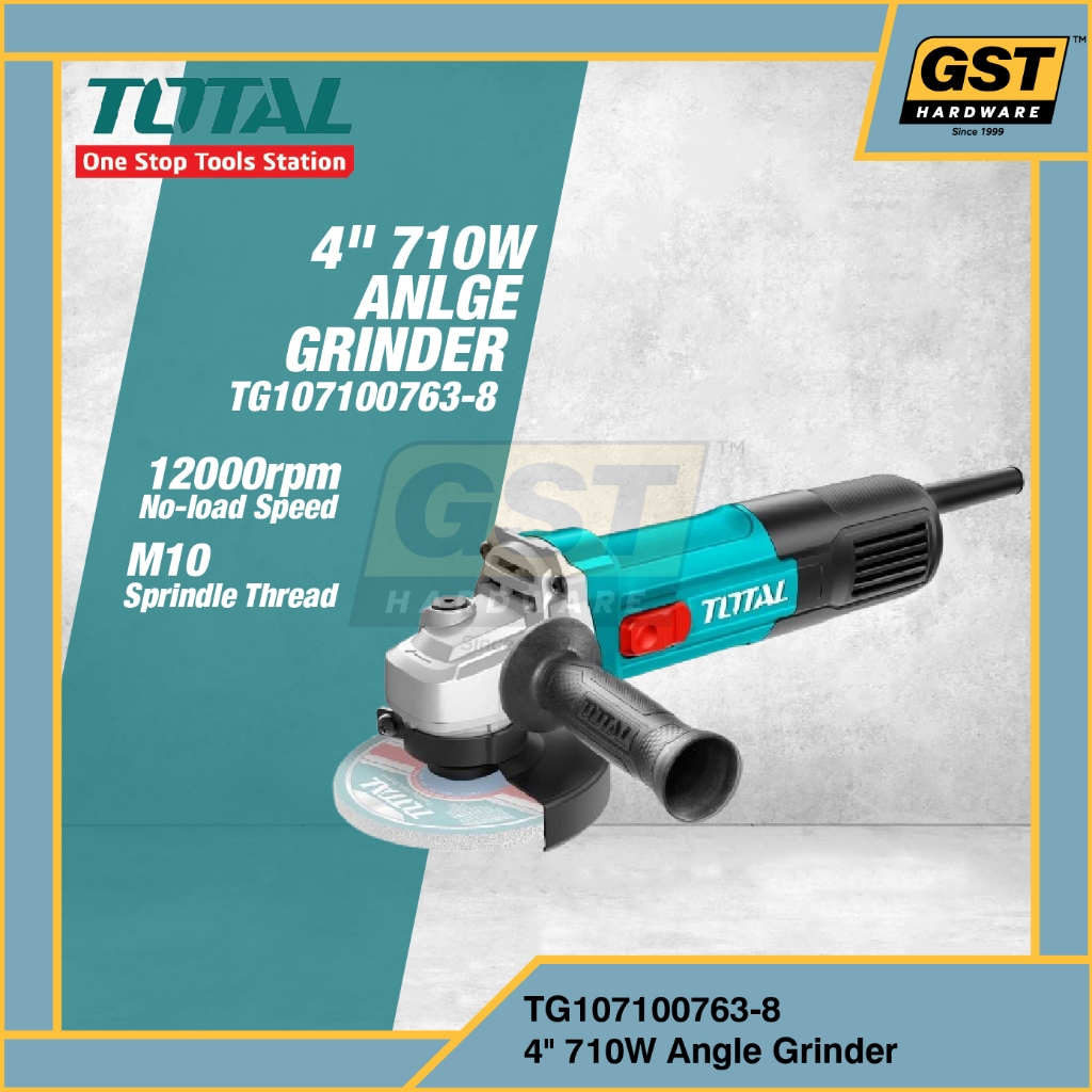 Total Angle Grinder 4" 750W / 900W Mesin Grinder Total Grinder Mesin ...