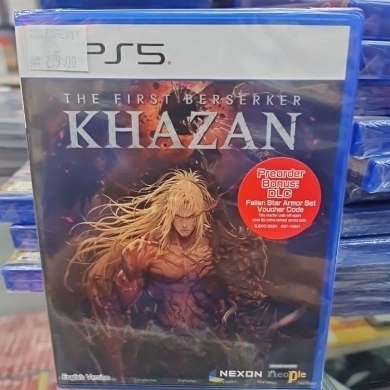 Ps5 the first berserker khazan English Chinese r3 new and sealed rm279 ...