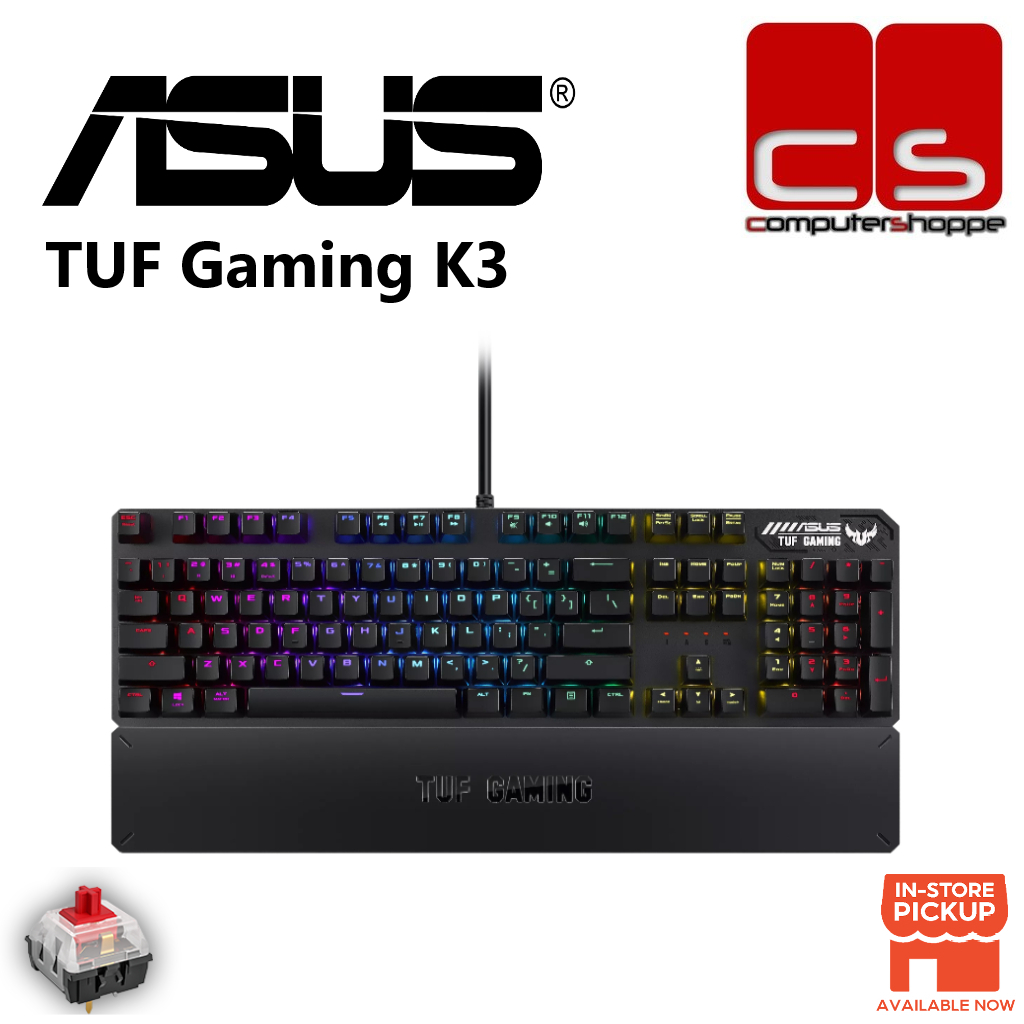 Asus TUF Gaming K3 Mechanical Gaming Keyboard | Shopee Malaysia