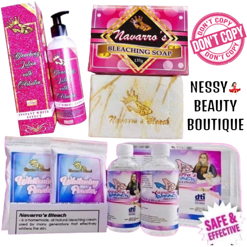 Navarro's Bleaching Powder Sets (New Packaging) | Shopee Malaysia