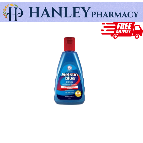 SELSUN BLUE (RED) PRO-X ANTI DANDRUFF EXTRA STRENGTH 120ML/200ML ...