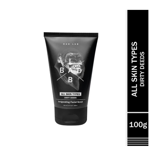 BAD LAB All Skin Types Dirty Deeds Invigorating Facial Scrub 100ml ...