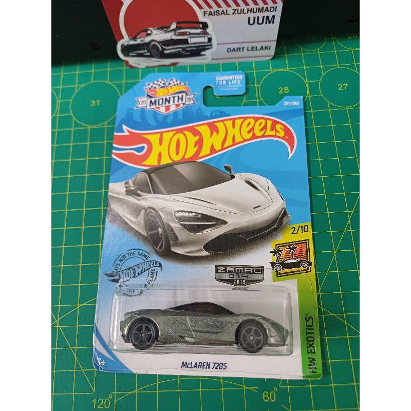 Hot Wheels McLaren 720S Zamac PRICE IS FOR ONE (1) UNIT (NOT PERFECT ...