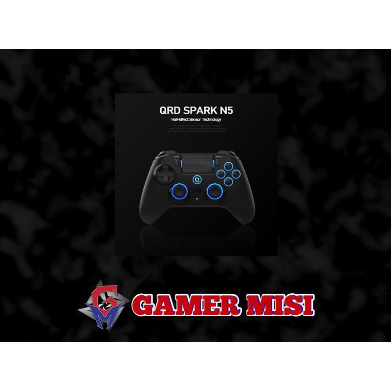 QRD SPARK N5 WIRELESS CONTROLLER HALL EFFECT GAMEPAD (PS4/PS3/PC/TV/IOS ...