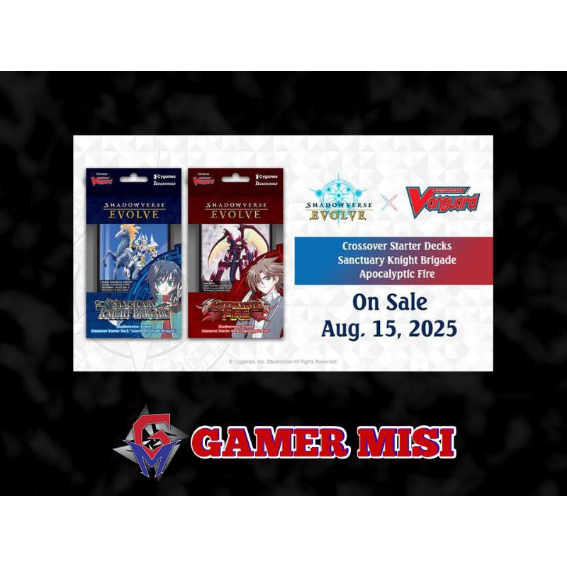 SHADOWVERSE EVOLVE ENGLISH STARTER DECKS: CROSSOVER SET : CARDFIGHT ...