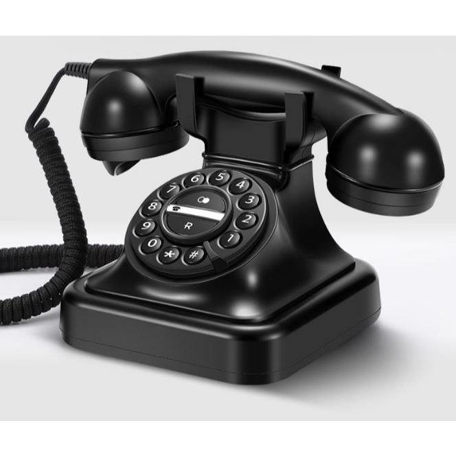 European retro telephone landline home antique telephone fashion creative old-fashioned ...