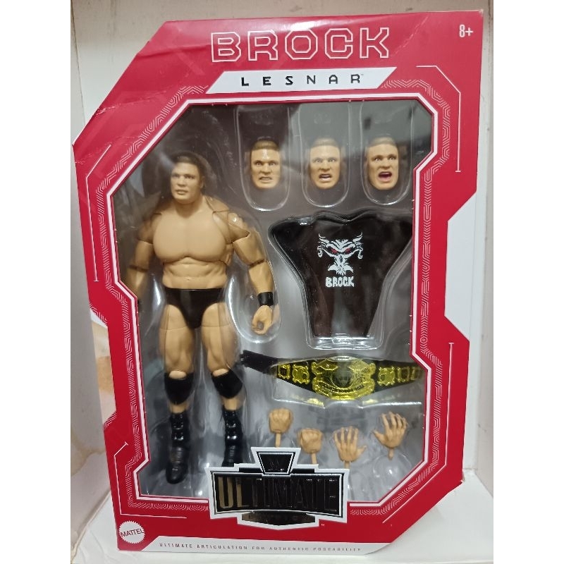 (Box Damage) Mattel WWE Ultimate Edition Ruthless Aggression Brock ...