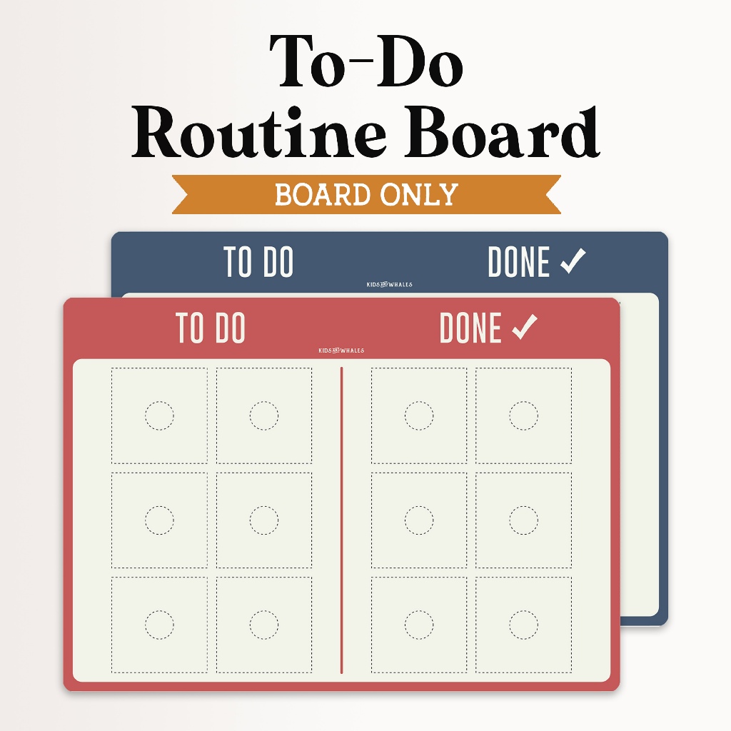 Bramble – To-Do Visual Board for Kids | Daily Routine Chart | Autism ...