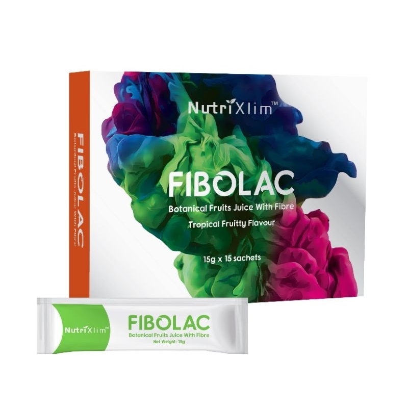 NutriXlim Fibolac Botanical Fruits Juice With Fibre (Tropical Fruity ...