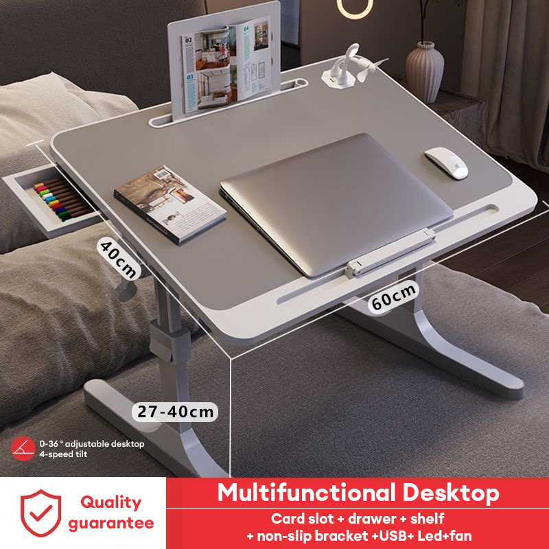 【Ready stock】Upgrade Foldable Table Anti-slip Bed Mini Table Laptop ...