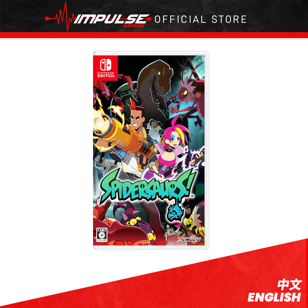 NSW Nintendo Switch Spidersaurs Chi/Eng Version 蜘蛛龍 中英文版 | Shopee Malaysia