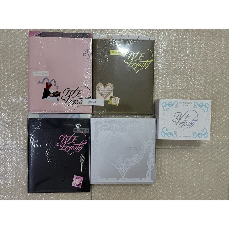 IVE 3rd EP Album SEALED ALBUM And Us VER., Me VER., You VER., MD VER. | Shopee Malaysia