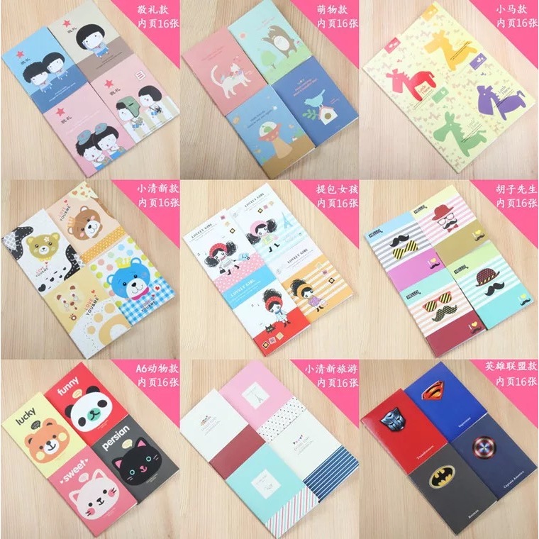 ASOTV® 1 Pc 4057D Mini Writing Booklet Memo Notepad Students Note Book ...