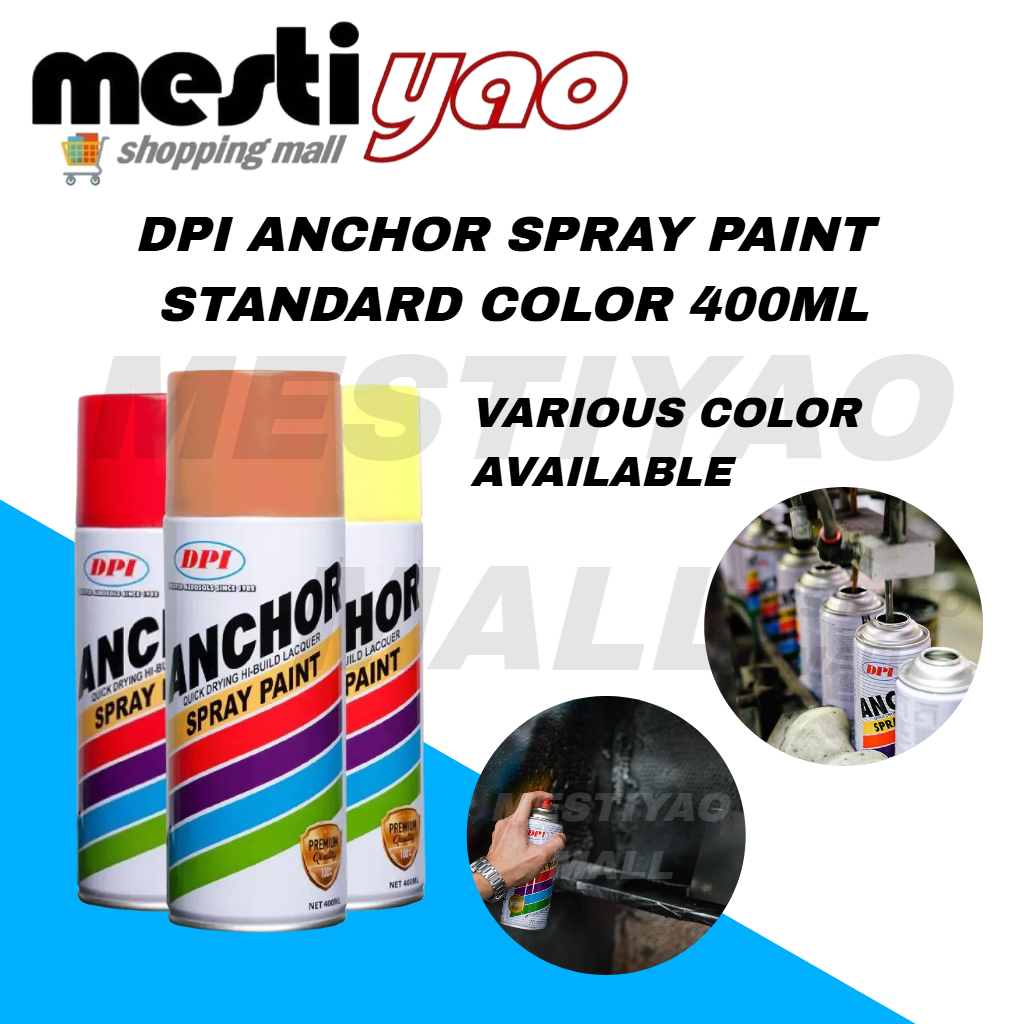 DPI Anchor Spray Paint Standard Color 400ml/Cat Sembur | Shopee Malaysia
