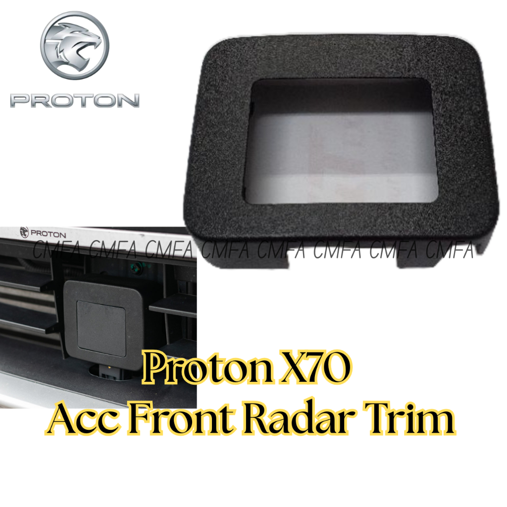 (ORI! READY STOCK) PROTON X70 ACC Sensor Holder ACC Front Radar Trim ...