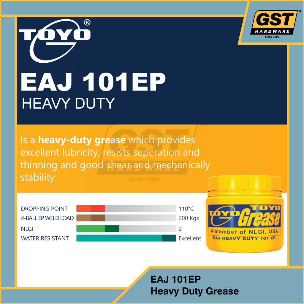 Toyo Heavy Duty Grease EAJ101EP Minyak Grease Heavy Duty Calcium Grease ...