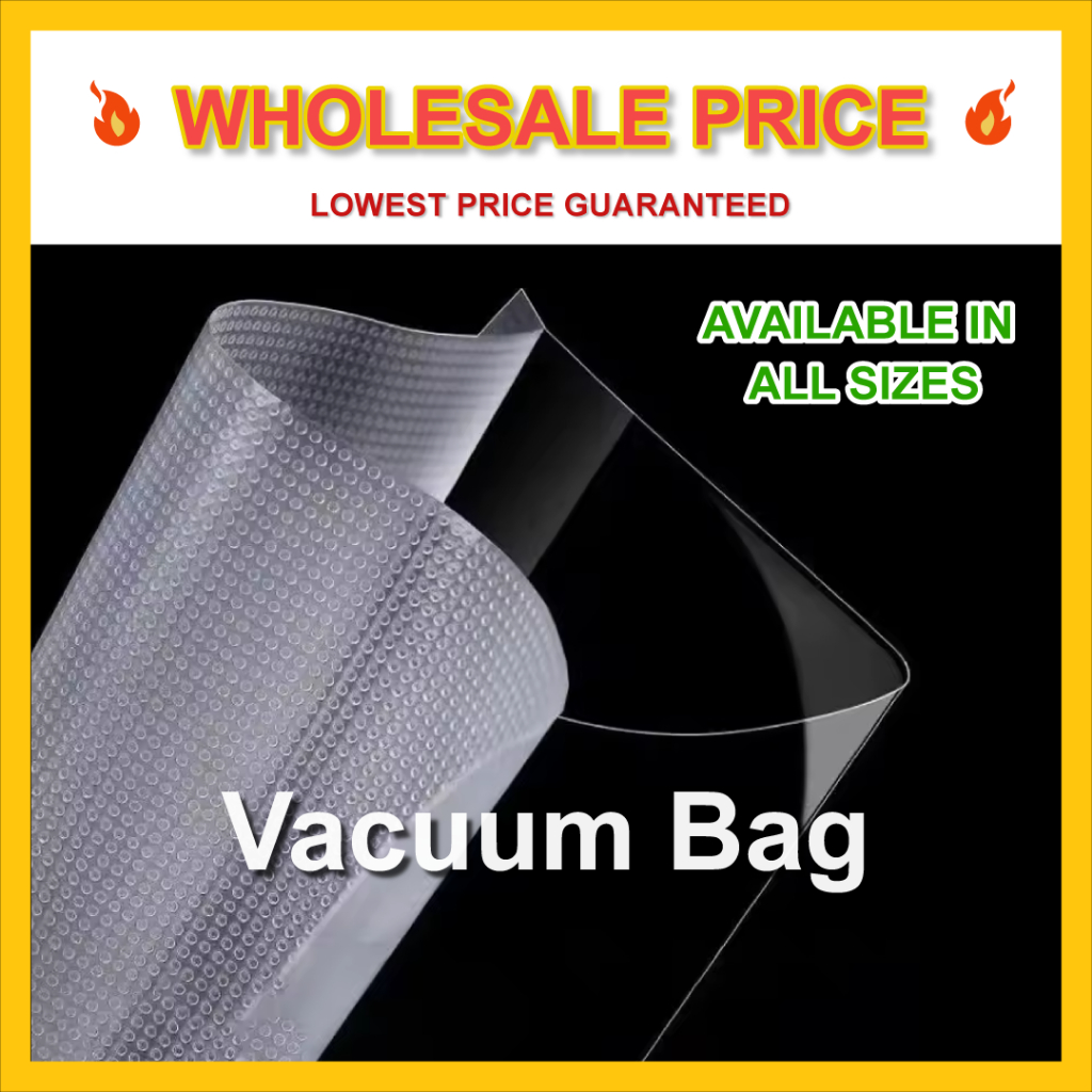Vacuum Sealer Bag Embossed/Vacuum Bag for food/真空包装/PLASTIK VACUUM ...