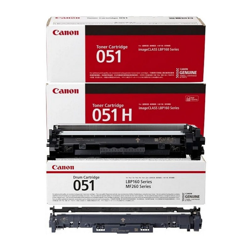 Canon Cartridge 051 / 051H - imageCLASS LBP161dn / LBP162dw / MF263dn ...