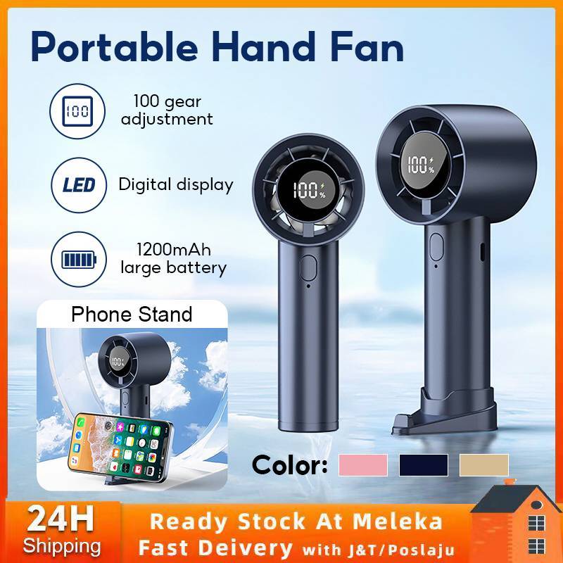 Portable Handheld Fan 120 Speed Kipas USB Charging Outdoor Sport Fan ...