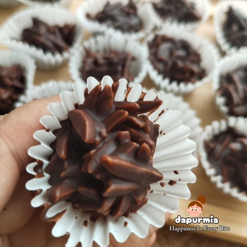Almond Chocolate | Almond Cookies | Almond Cluster | Almond Chocolate ...