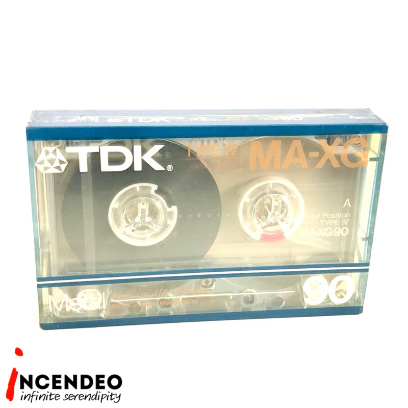 Vintage Rare TDK Metal Alloy Type IV Cassette Tape MA-XG90 | Shopee Malaysia