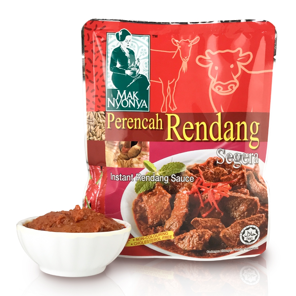 Mak Nyonya Instant Rendang Paste 200g – Authentic Malaysian Spices ...