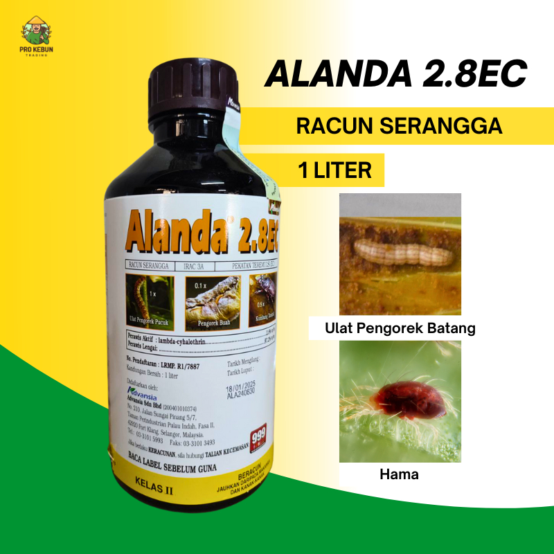 Alanda Racun Serangga Insecticide Racun Ulat Racun Kumbang Kaboi Racun Hama Pokok Racun Ulat ...