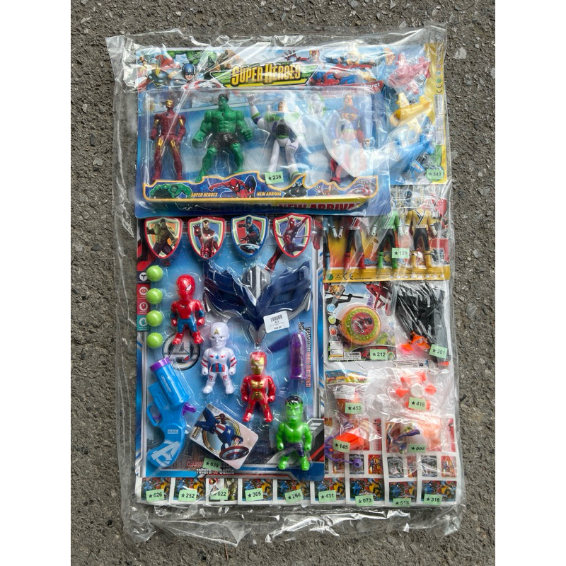 Tikam Mainan 600pcs – TAMIYA Racing Cars, Superheroes, Retro Toys ...