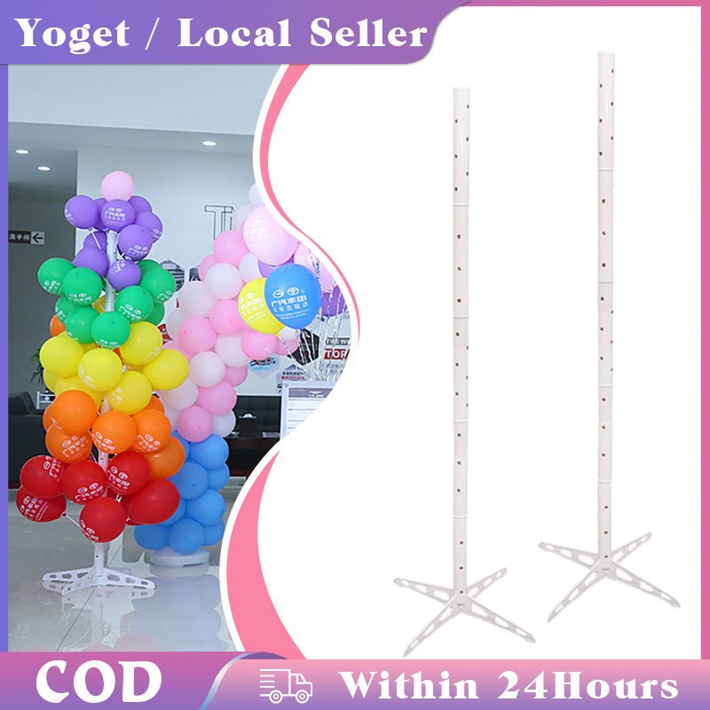 White Balloon Tree Display Stand / Balloon Decoration Display Stand ...