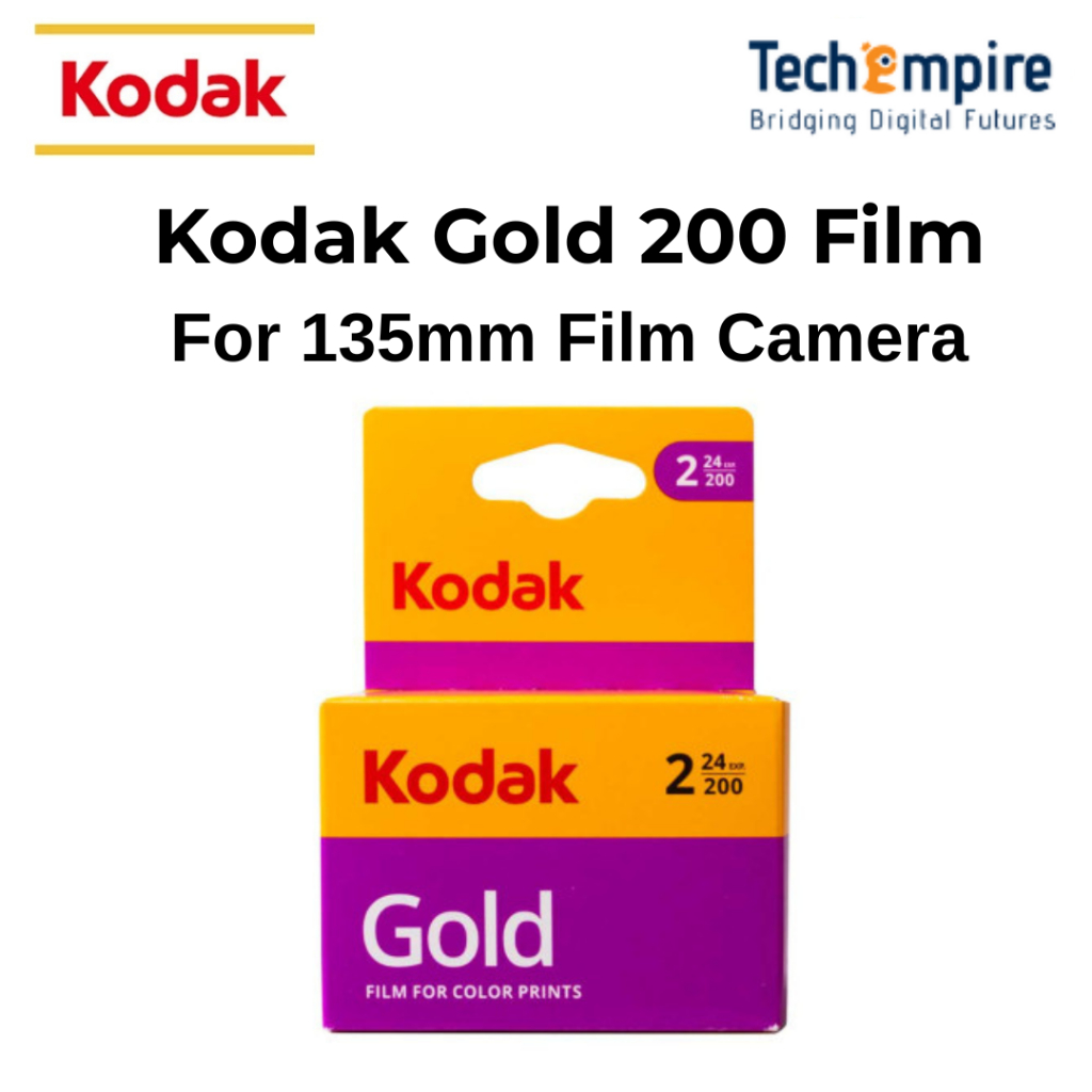 Kodak Gold 200 Color Negative Film Roll Film 24 Exposures Color Film (35mm) | Shopee Malaysia