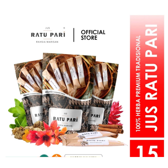 HQ JUS RATU PARI - Minuman Herba Tradisional Berkualiti Tinggi ...
